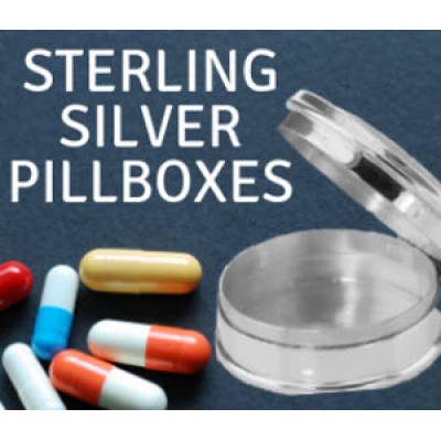 Pill Boxes - Sterling Silver